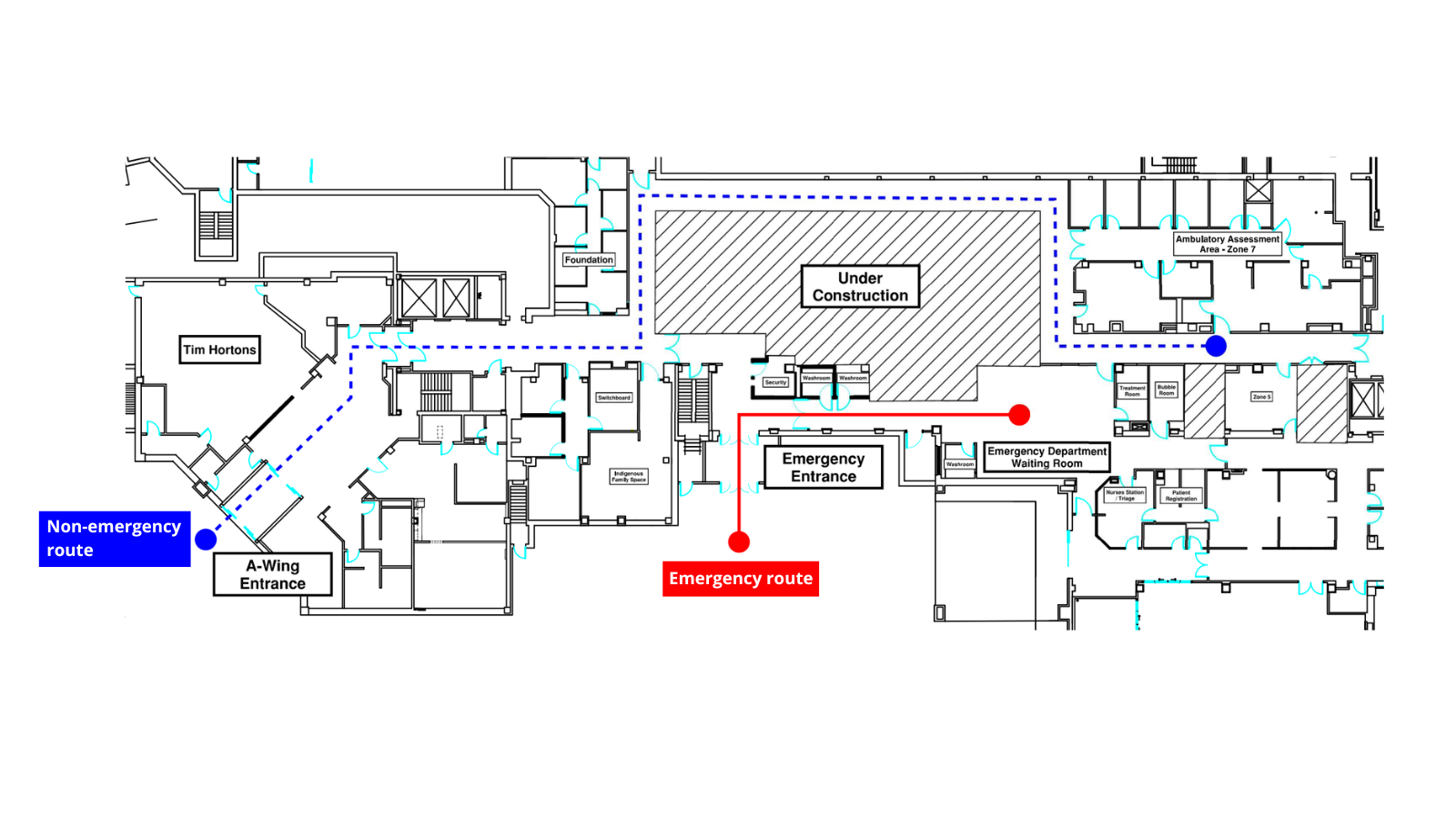 New Emergency Department Entrance Corridor Now Open - Reimagine BCHS